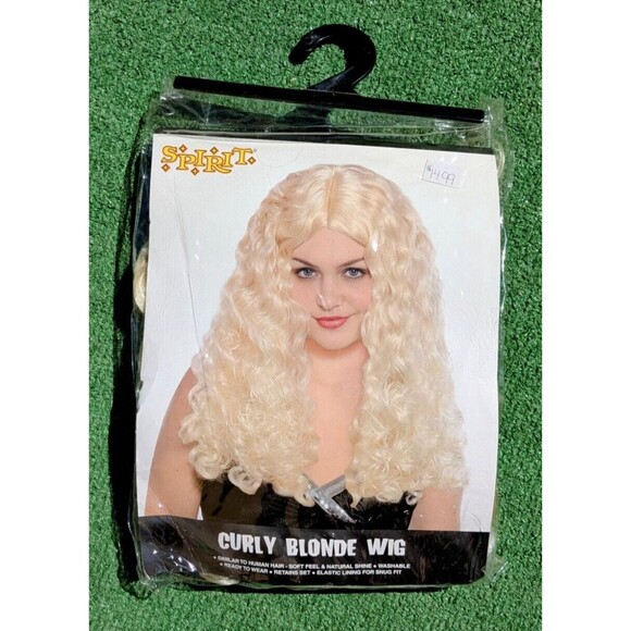 Spirit | Accessories | Curly Blonde Wig Barbie Fairy Mermaid Princess ...